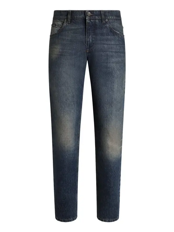 Dolce & Gabbana Denim Trousers Denim Multi-colored - Multicolor