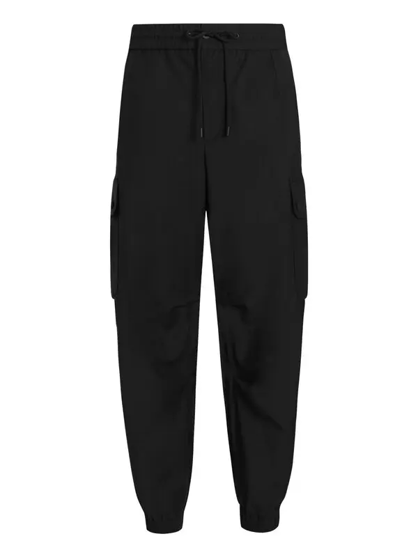 Dolce & Gabbana Wool Blend Jogging Trousers - Black
