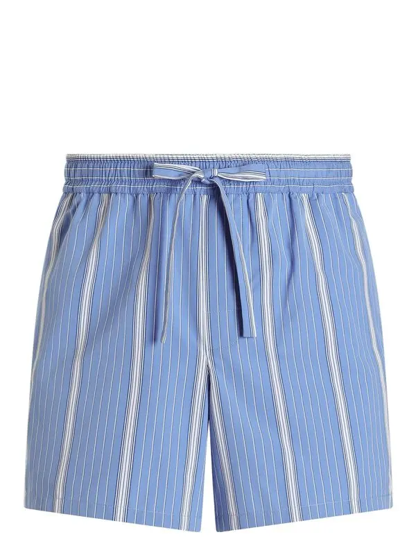 Dolce & Gabbana Striped Poplin Bermuda Shorts Pants And Shorts Multi-colored - Multicolor