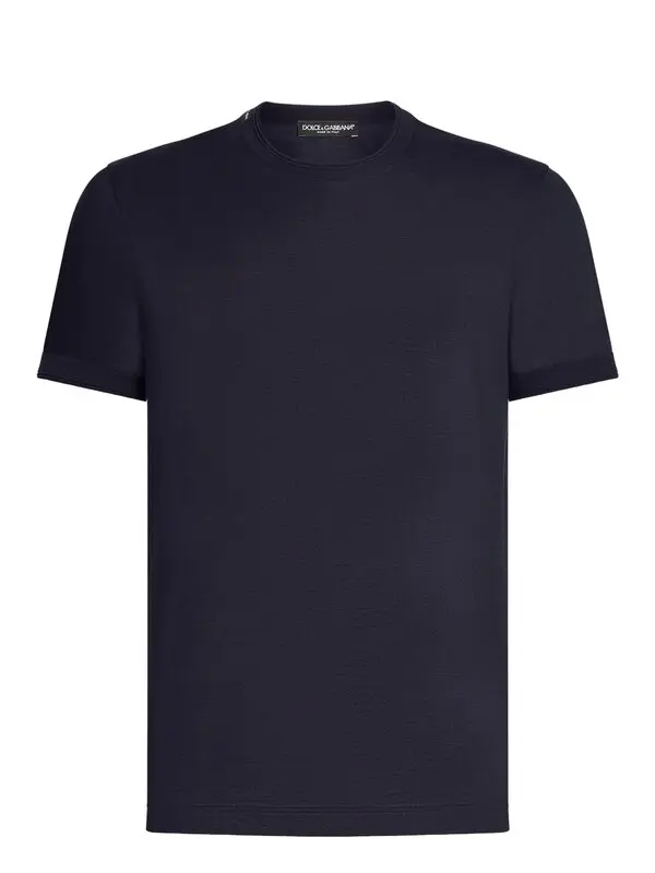 Dolce & Gabbana T-shirt M/corta Giro T-shirts And Polos - Grey