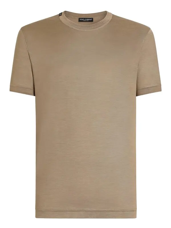 Dolce & Gabbana T-shirt M/corta Giro T-shirts And Polos - Multicolor