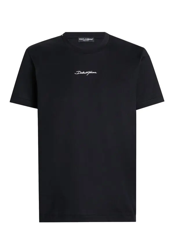Dolce & Gabbana T-shirt M/corta Giro T-shirts And Polos - Blue