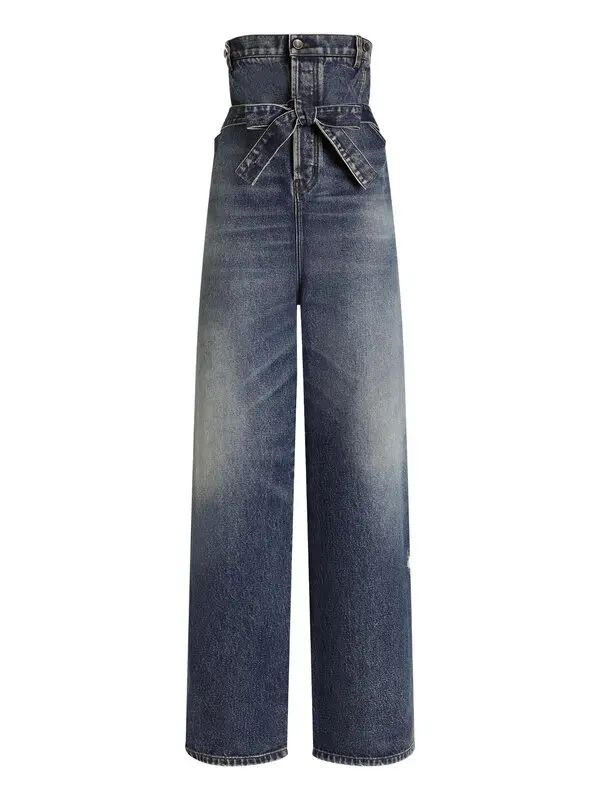 Dolce & Gabbana Multi-coloured Denim Trousers - Multicolor