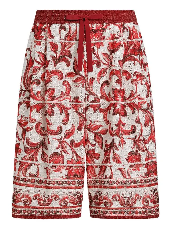 Dolce & Gabbana Tailored Bermuda Shorts - Multicolor