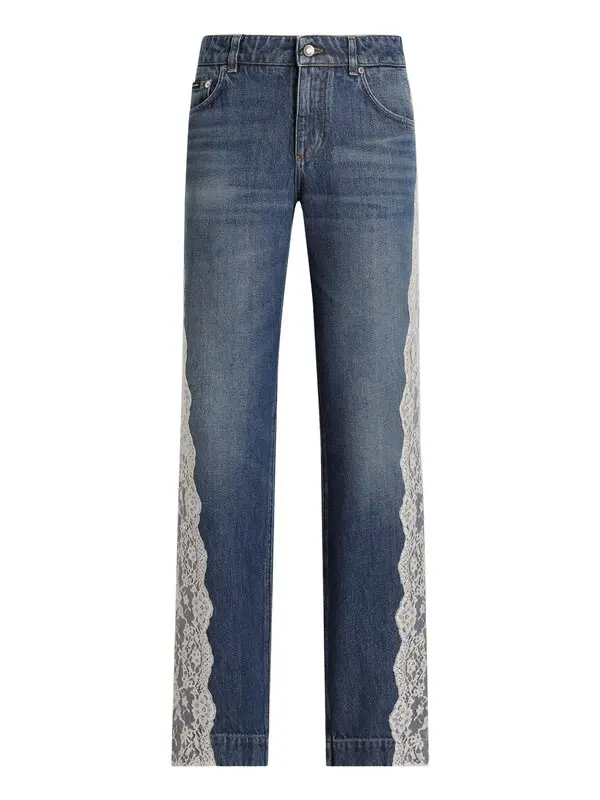Dolce & Gabbana 5-pocket Denim Trousers - Multicolor