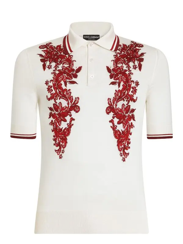 Dolce & Gabbana Polo M/c Sweaters And Cardigans - Multicolor