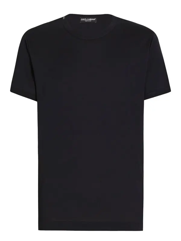 Dolce & Gabbana T-shirt M/corta Giro T-shirts And Polos - Blue