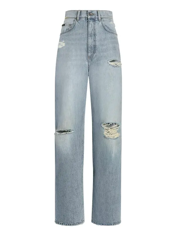 Dolce & Gabbana 5-pocket Denim Trousers - Multicolor