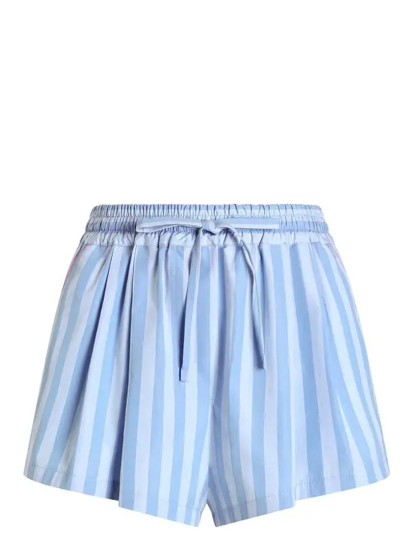 Dolce & Gabbana Striped Poplin Shorts Pants And Shorts - Multicolor