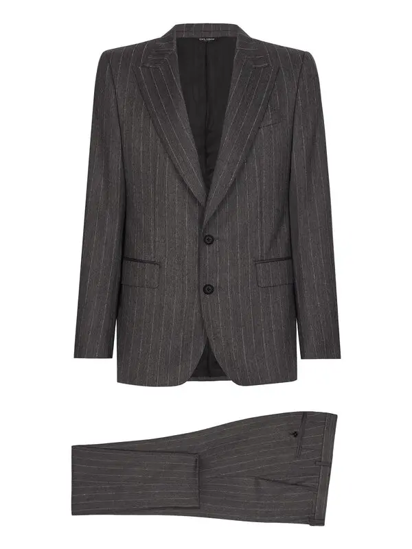 Dolce & Gabbana Single-breasted Sicilia-fit Suit Suits And Blazers - Multicolor