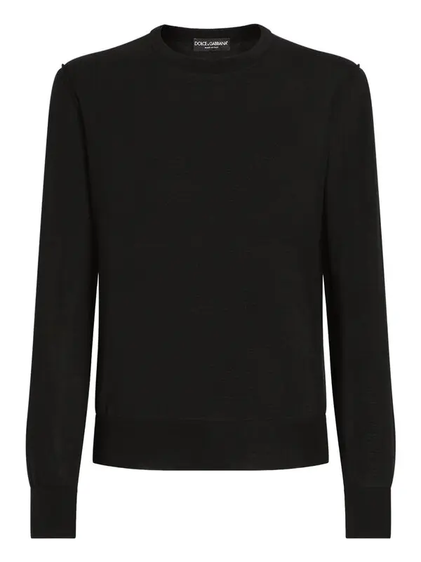 Dolce & Gabbana Cashmere Round-neck Sweater - Blue