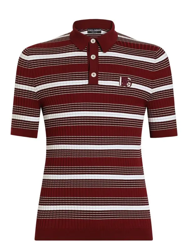 Dolce & Gabbana Polo M/c Sweaters And Cardigans - Multicolor