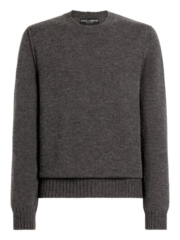 Dolce & Gabbana Virgin Wool Pullover - Blue