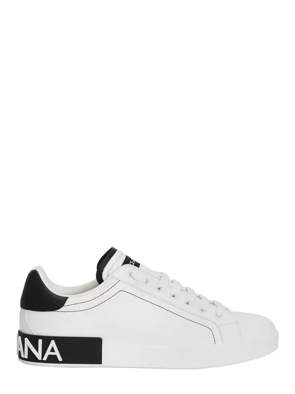 Dolce & Gabbana Sneaker Bassa Sneakers Black Leather - Multicolor