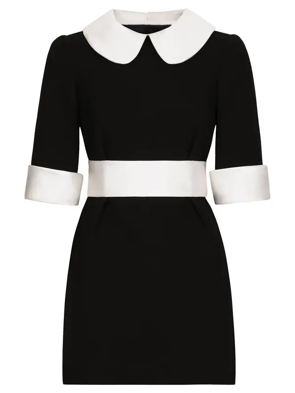 Dolce & Gabbana Abito Dresses Wool - Black
