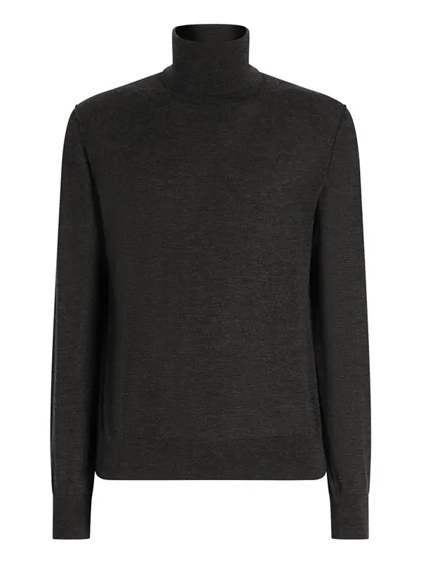 Dolce & Gabbana Cashmere Turtleneck - Grey