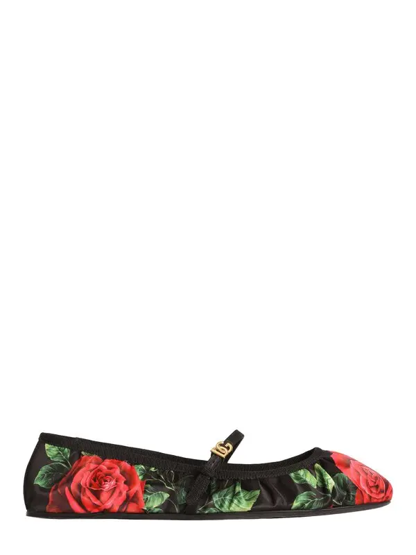 Dolce & Gabbana Lace Ballerina Flats - Multicolor