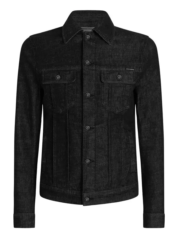 Dolce & Gabbana Denim Jacket Denim Multi-colored - Multicolor