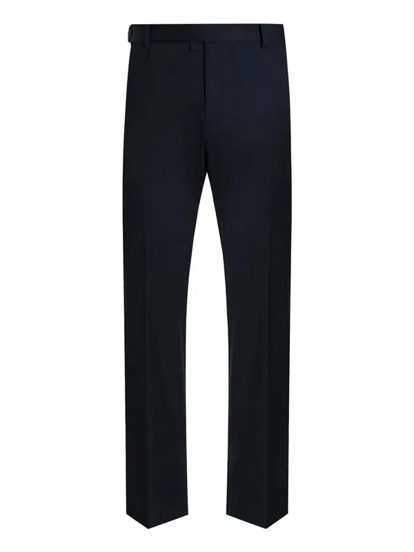 Dolce & Gabbana Cotton Gabardine Cargo Trousers - Blue