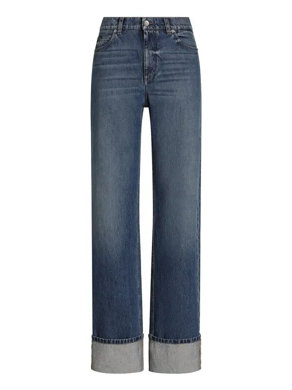 Dolce & Gabbana 5-pocket Denim Trousers - Multicolor