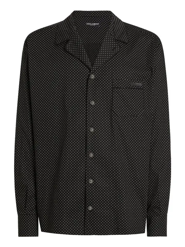 Dolce & Gabbana Microprinted Vanity Shirt Shirts - Multicolor