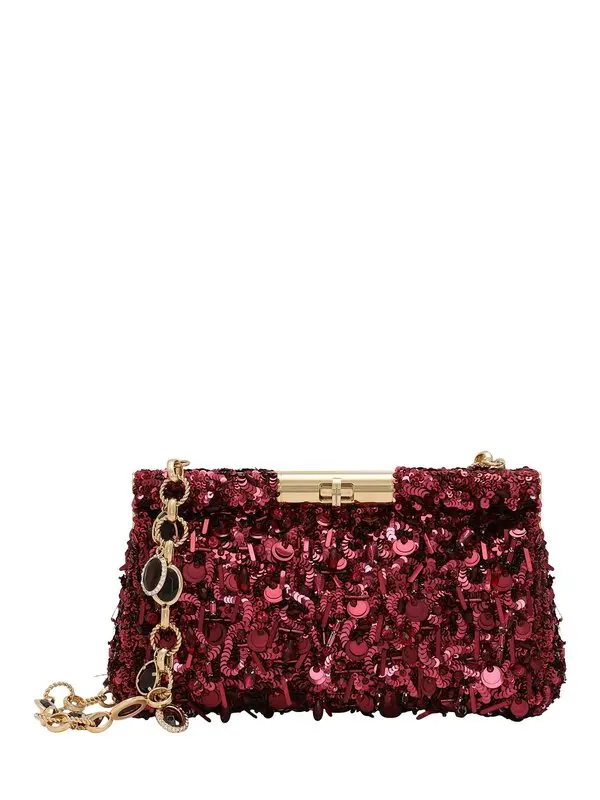 Dolce & Gabbana Medium Marlene Shoulder Bag - Bordeaux
