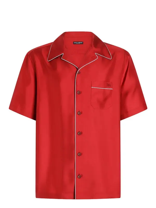 Dolce & Gabbana Camicia Shirts - Red
