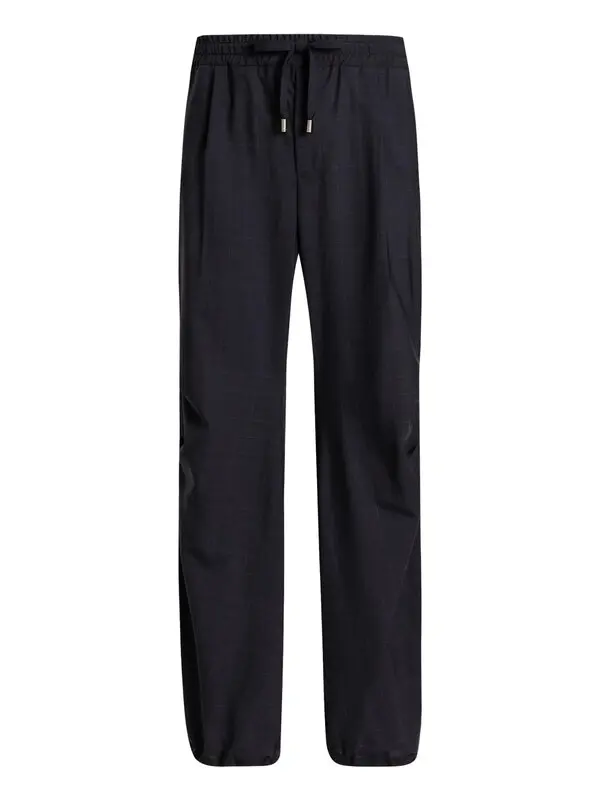 Dolce & Gabbana Glen Plaid Virgin Wool Trousers - Multicolor