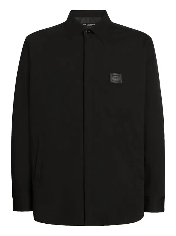 Dolce & Gabbana Camicia Coats And Jackets - Black