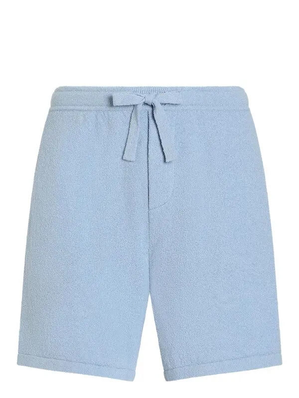 Dolce & Gabbana Smooth Knit Shorts Pants And Shorts - Azure