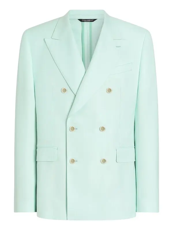 Dolce & Gabbana Giacca Suits And Blazers - Azure