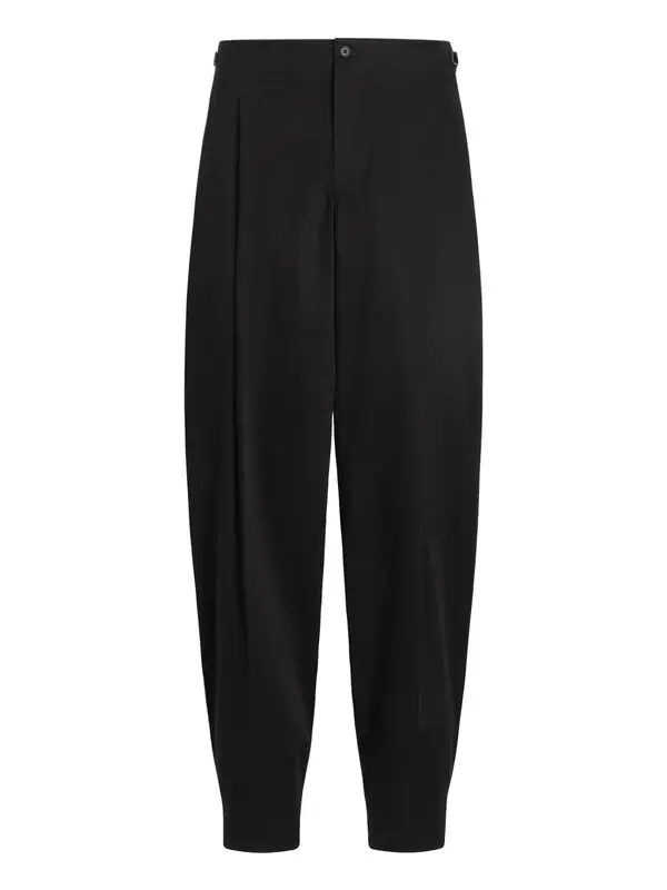 Dolce & Gabbana Stretch Cotton Trousers - Black