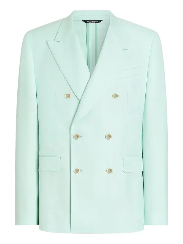 Dolce & Gabbana Giacca Suits And Blazers - Azure