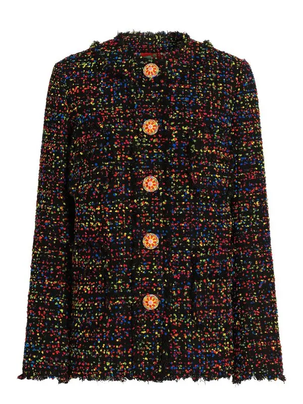 Dolce & Gabbana Multi-coloured Tweed Jacket - Multicolor