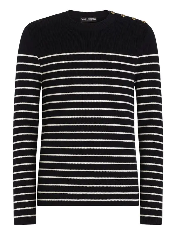Dolce & Gabbana Virgin Wool Pullover - Multicolor