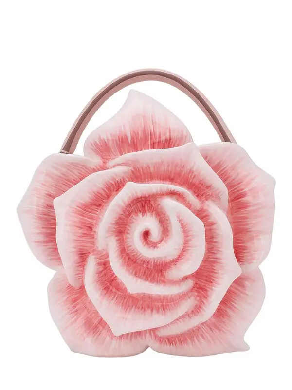 Dolce & Gabbana Resin Rose-design Dolce Box Bag Handbags - Multicolor
