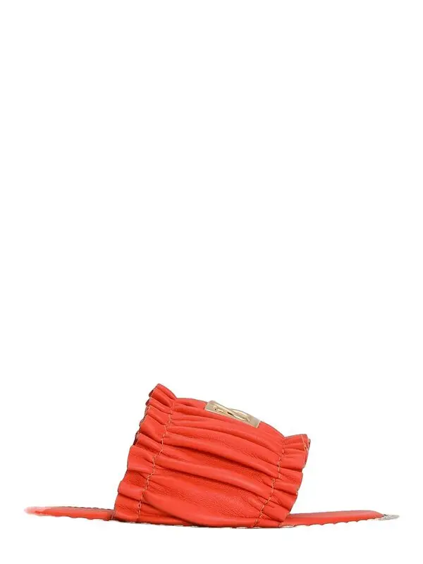 Dolce & Gabbana Ciabatta Flat Shoes Leather - Orange