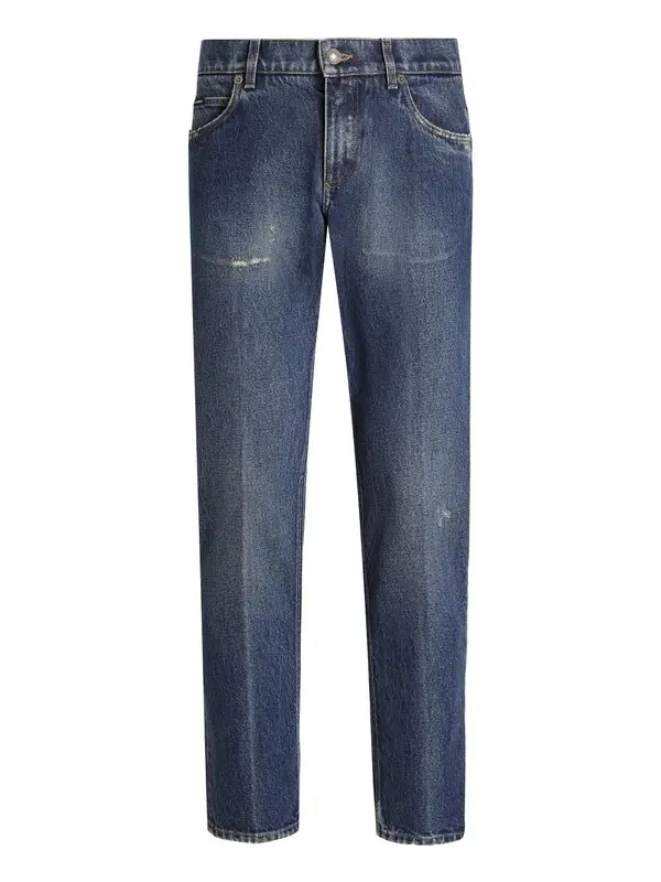 Dolce & Gabbana Cotton Jeans - Multicolor