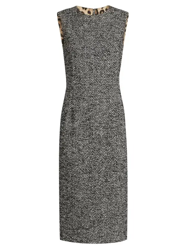 Dolce & Gabbana Damier Dress Dresses - Multicolor