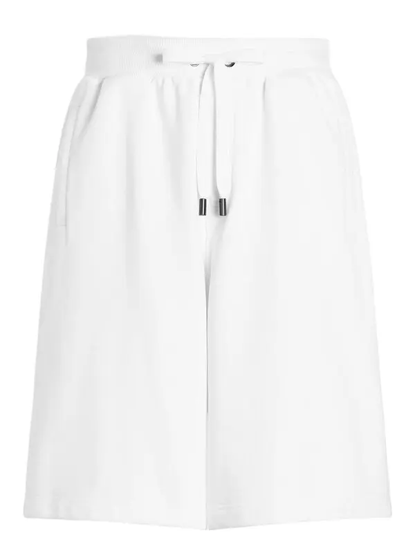 Dolce & Gabbana Jersey Bermuda Shorts - White