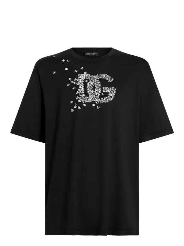 Dolce & Gabbana Cotton T-shirt T-shirts And Polos - Black