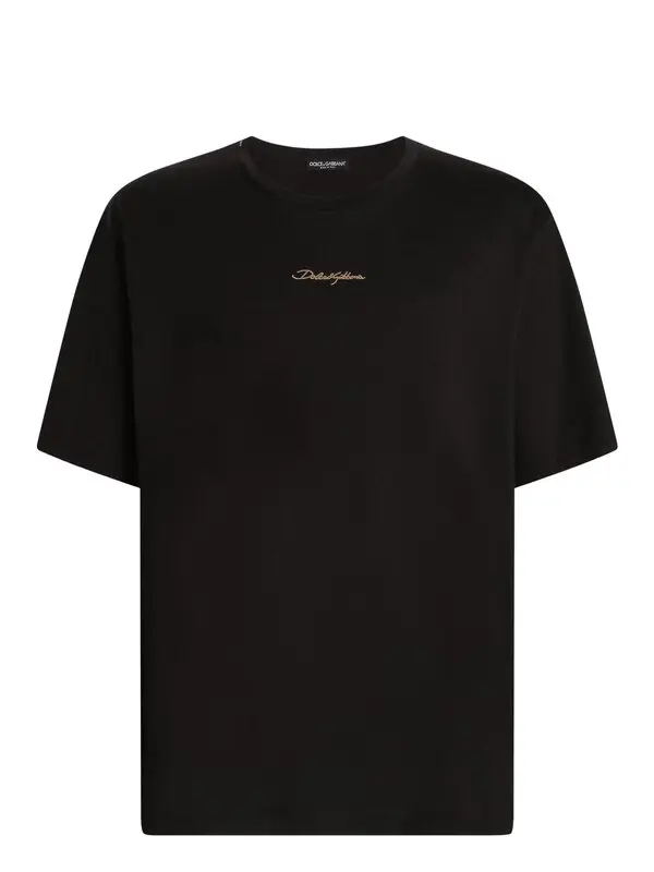 Dolce & Gabbana Cotton T-shirt T-shirts And Polos - Brown