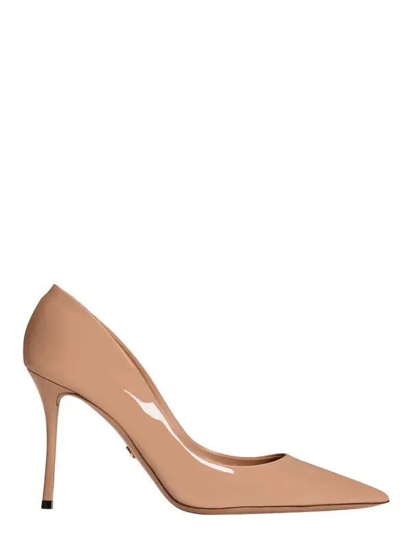 Dolce & Gabbana D�collet� Pumps And Slingback Leather - Beige