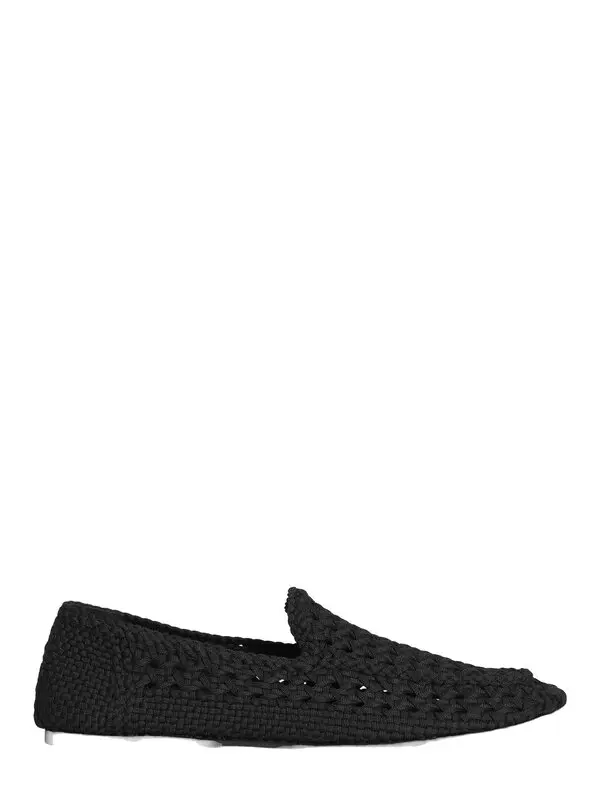 Dolce & Gabbana Pantofola Driver Shoes And Loafers - Black