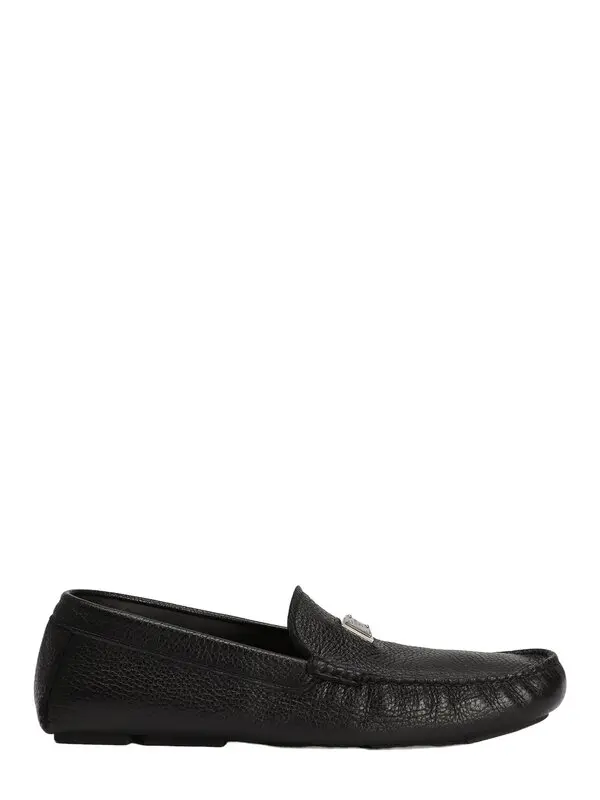 Dolce & Gabbana Deerskin Driver Shoes - Black