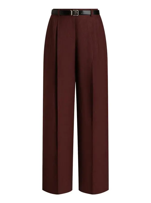 Dolce & Gabbana Tailored Linen Canvas Trousers Pants And Shorts Multi-colored - Multicolor