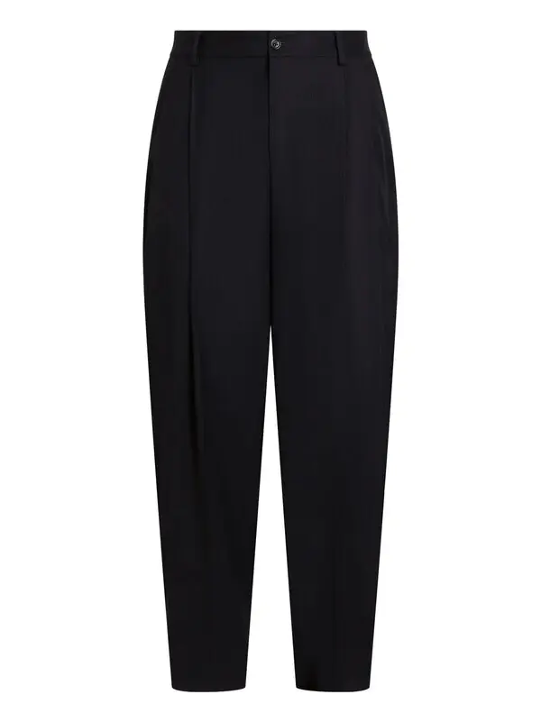 Dolce & Gabbana Flannel Trousers Pants And Shorts - Blue