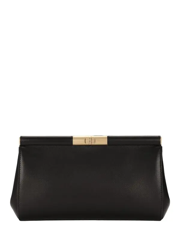 Dolce & Gabbana Large Marlene Bag Leather - Black