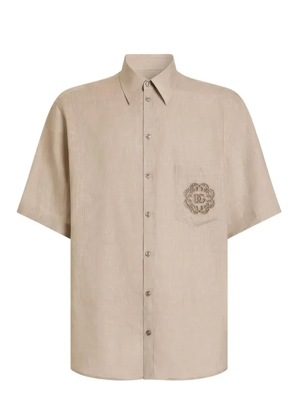 Dolce & Gabbana Camicia Shirts - Beige