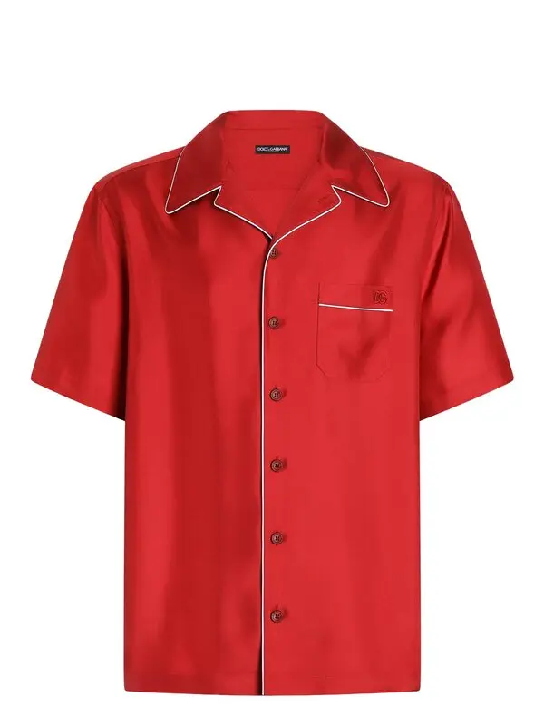 Dolce & Gabbana Camicia Shirts - Red